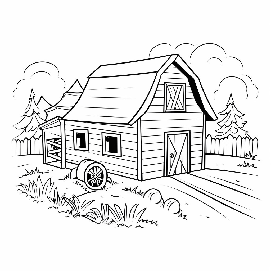 Malbuch - Tisch Eins