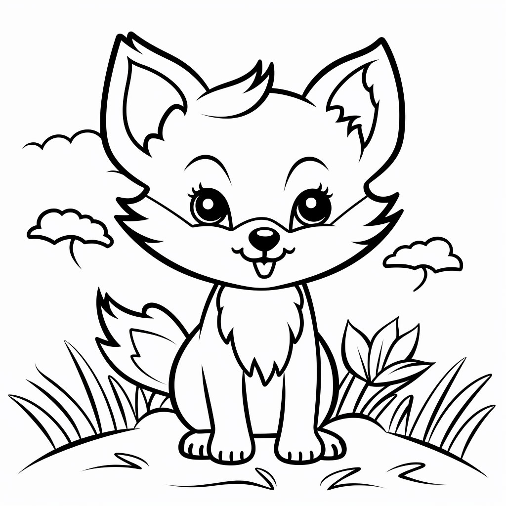 Malbuch - Tisch Eins