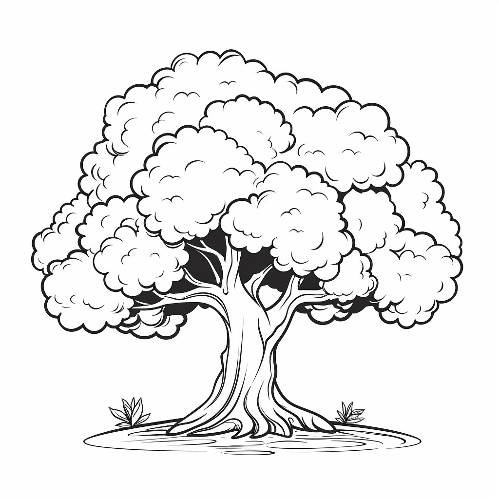 Malbuch - Tisch Eins