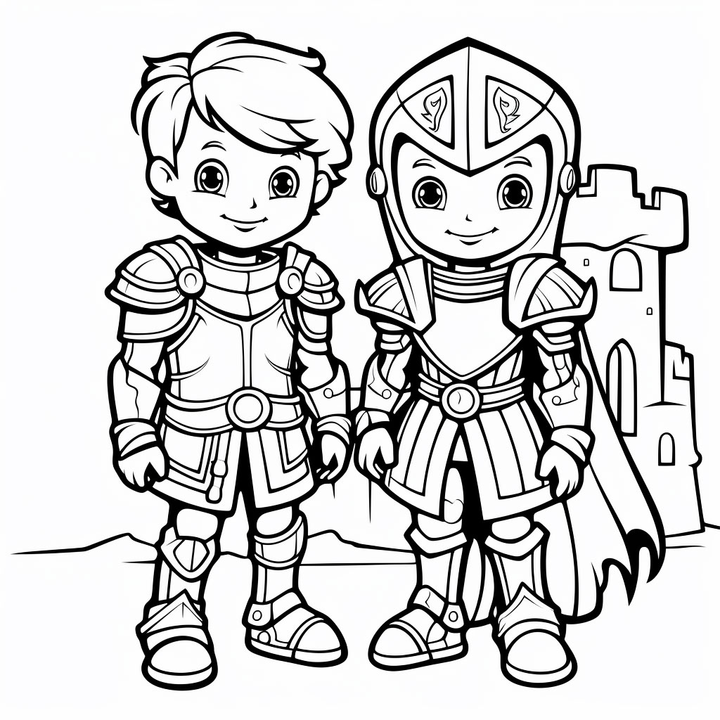 Malbuch - Tisch Eins